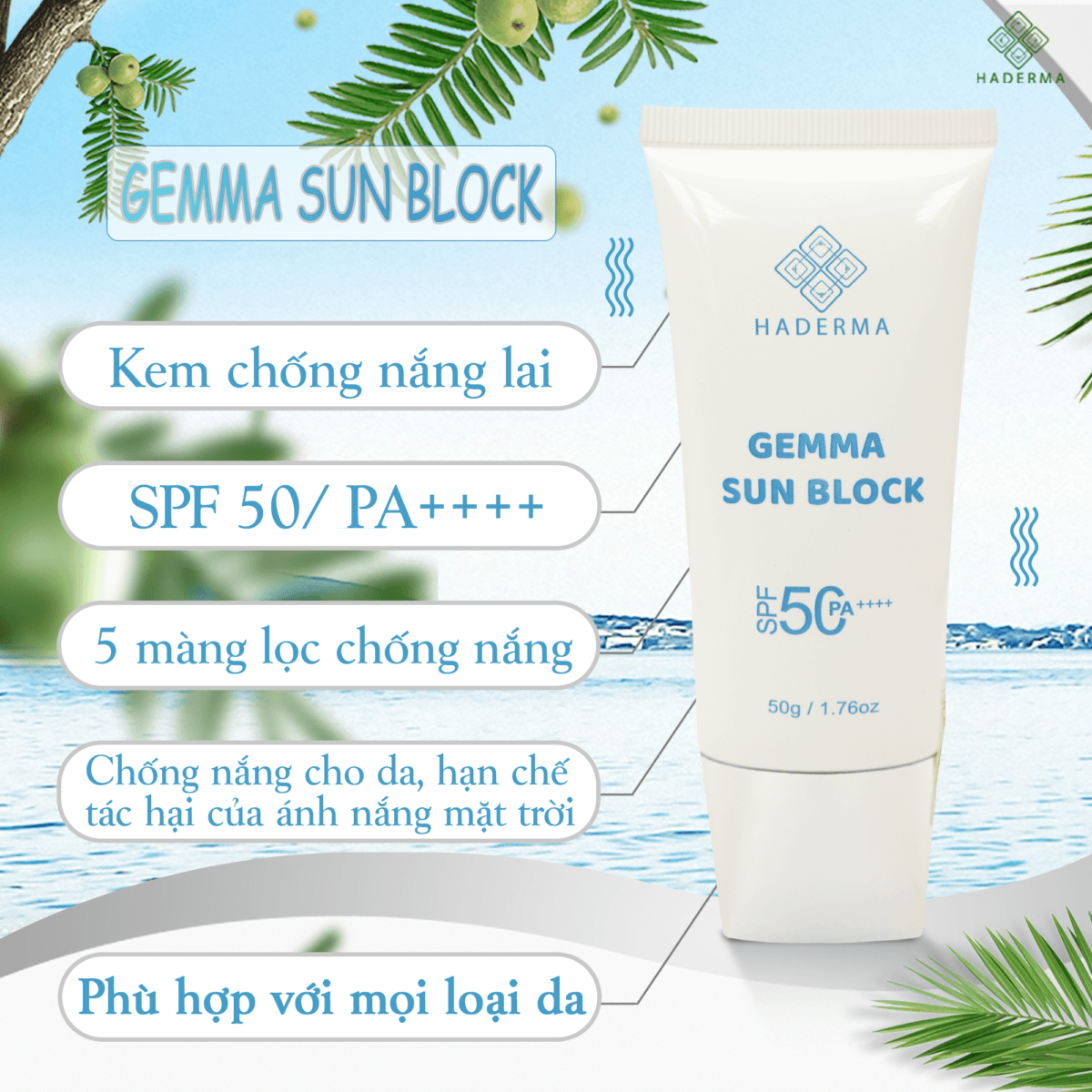 GEMMA SUN BLOCK - Công Ty TNHH Thương Mại Gemma Group